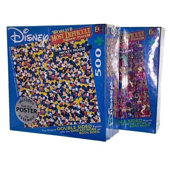Disney | Toys | New Disney Worlds Most Difficult Puzzle Mickey Mouse ...
